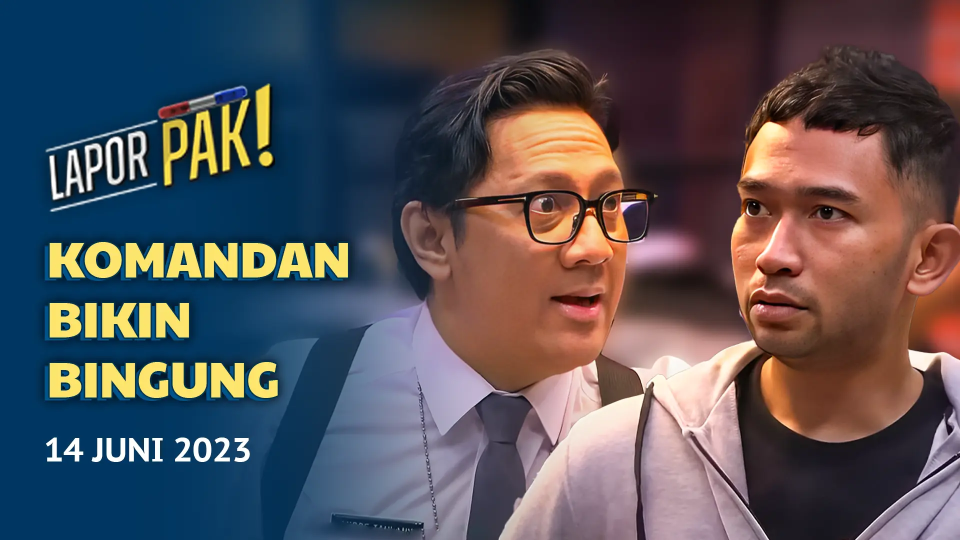 ALFIE ALFANDY LAPOR KEHILANGAN, PASUKIN DIBIKIN BINGUNG KOMANDAN