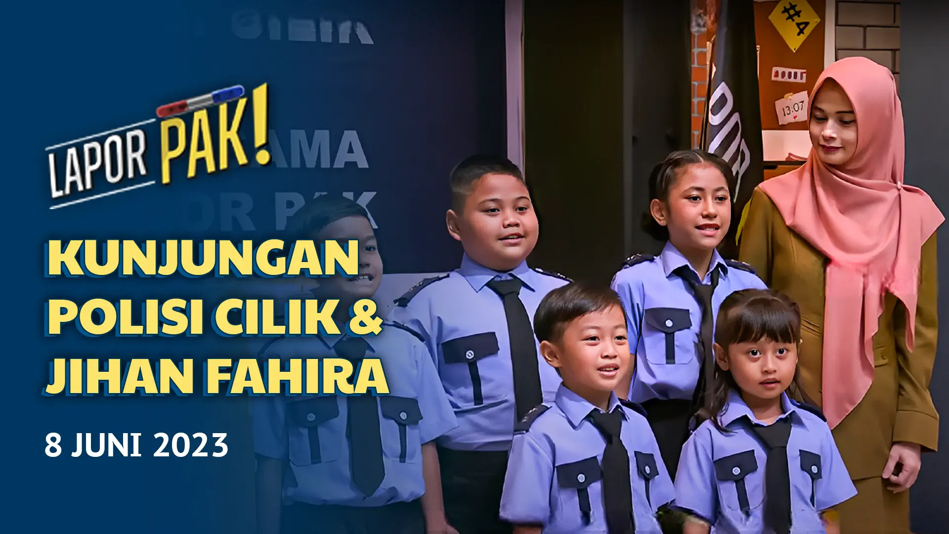 KUNJUNGAN POLISI CILIK & JIHAN FAHIRA